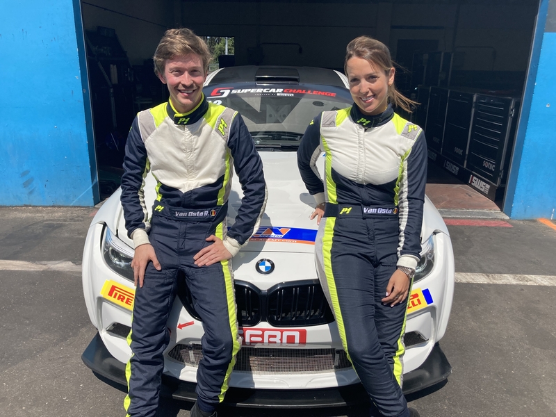 Robin en Britt van Osta debuteren met overwinning in Supersport 2 ...